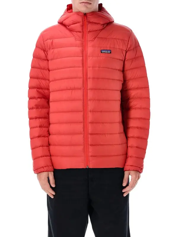 Patagonia Down Sweater Hoody - Amanita Red