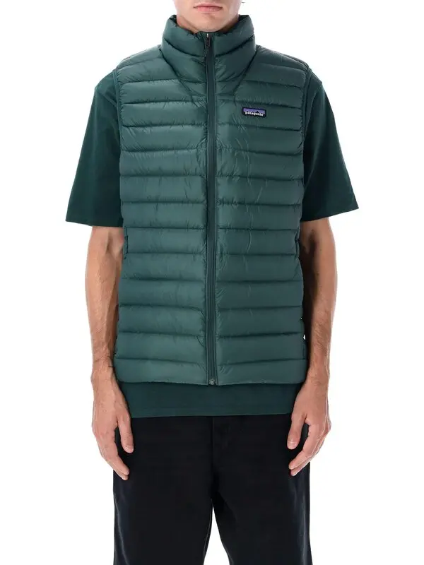Patagonia Padded Down Sweater Vest - Cascade Green