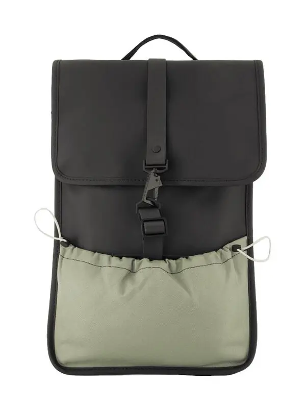 Rains Mini Synthetic Backpack - Black