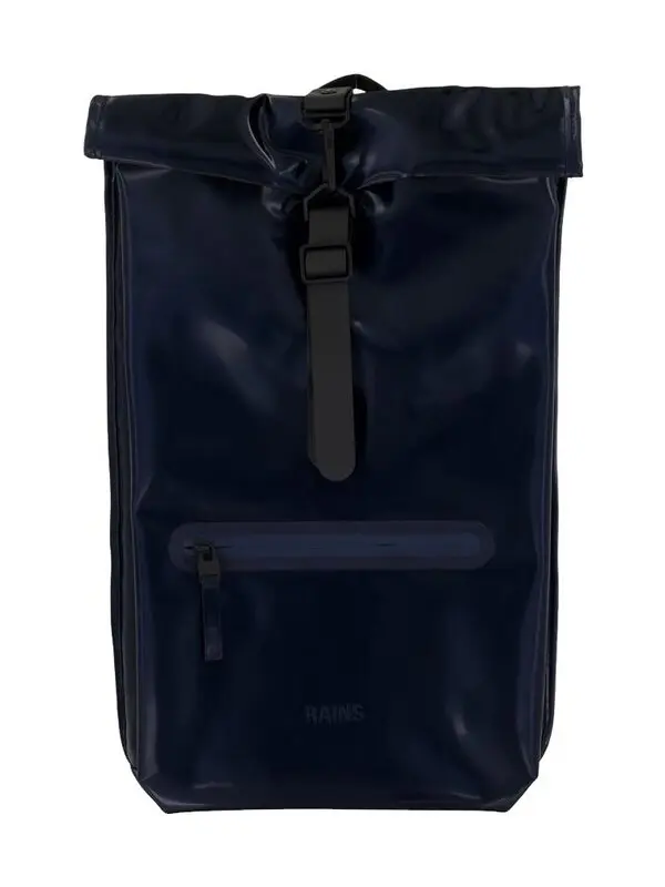 Rains Rolltop Rucksack W3 Backpack - Blue