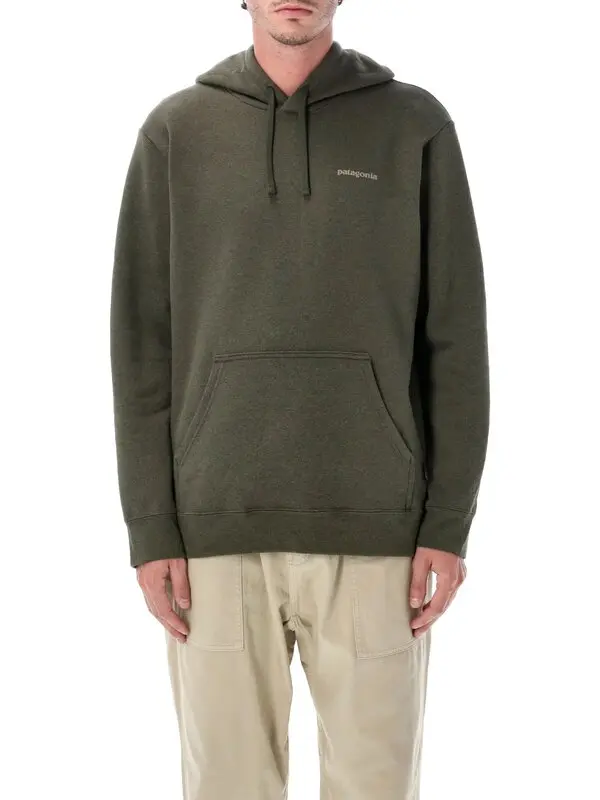 Patagonia Boardshort Logo Uprisal Hoody - Basin Green