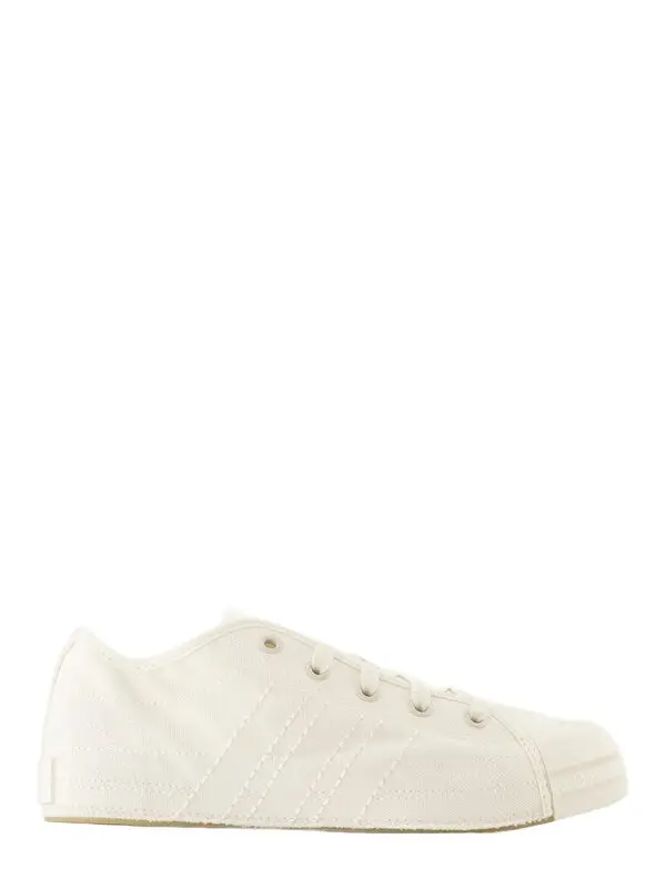 Y3 Nizza Lo Leather Sneakers - White