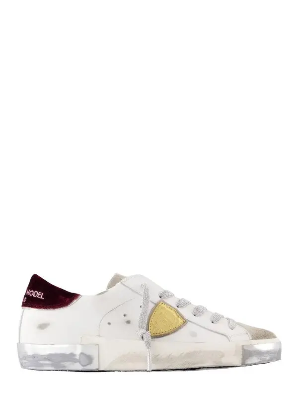 Philippe Model Leather Low-top Sneakers - White