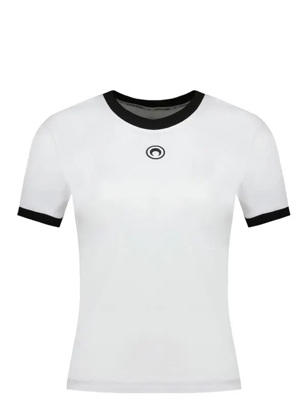 MARINE SERRE Moon Logo T-shirt - White