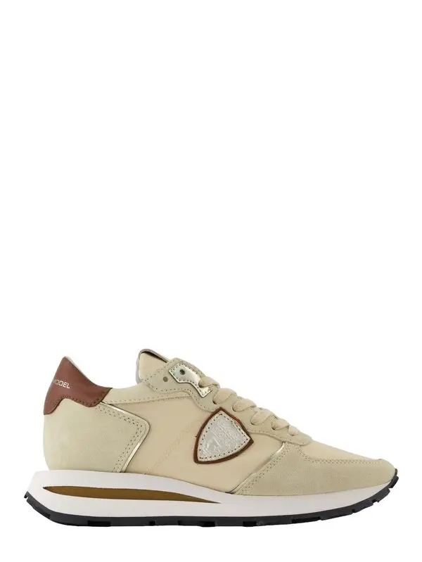 Philippe Model Tropez Haute Low Sneakers - Beige