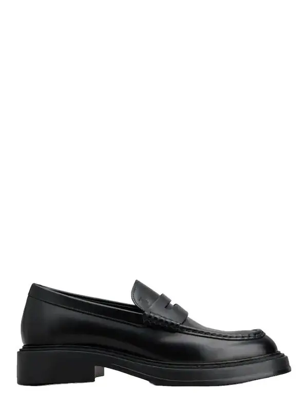 TOD'S Leather Moccasin - Black