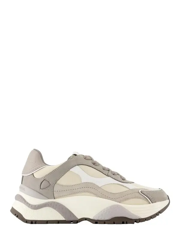 Philippe Model Odeon Low Top Leather Sneakers - Grey