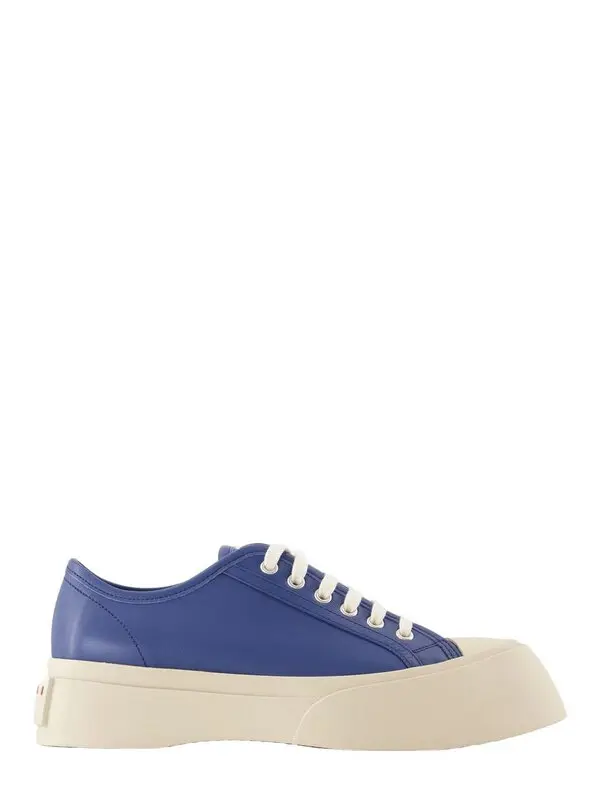 Marni Leather Sneakers - Blue