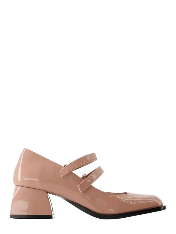 NODALETO Bulla Bacara Leather Pumps - Pink
