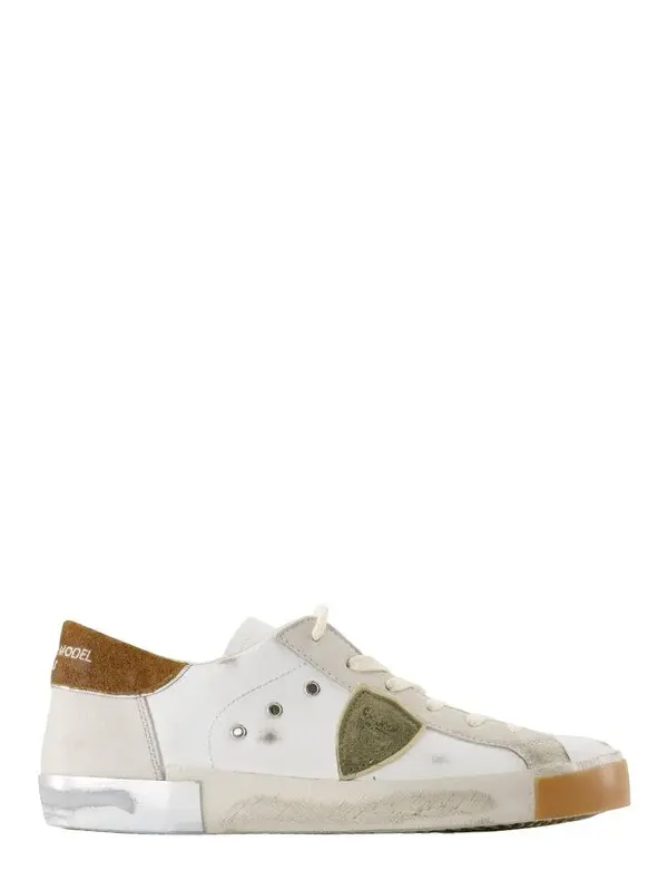 Philippe Model Leather Low-top Sneakers - White