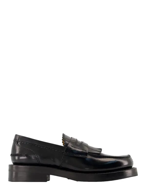 Our Legacy Leather Loafer - Black