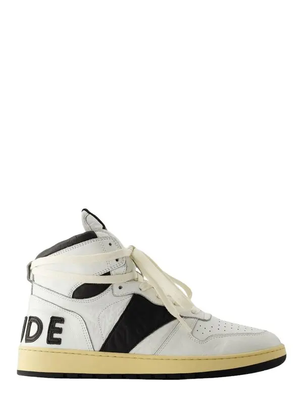 Rhude Rhecess Hi-top Sneakers - White