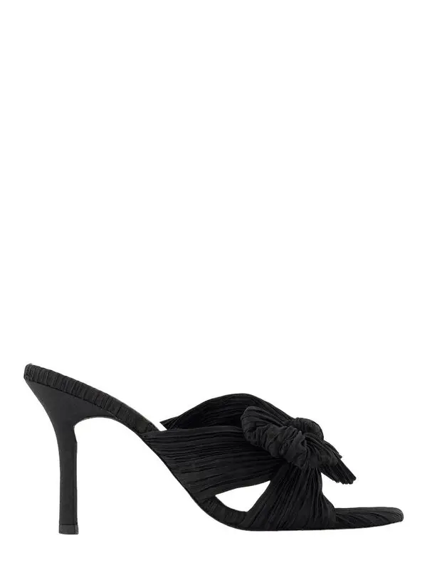 LOEFFLER RANDALL Claudia Leather Sandals - Black