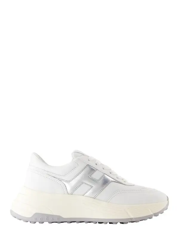 Hogan H696 Leather Sneakers - White