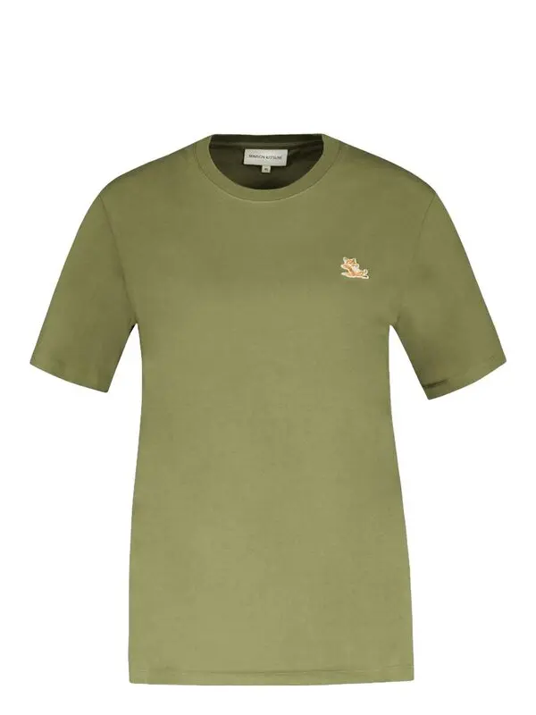 Maison Kitsuné Chillax Fox Patch T-shirt - Green