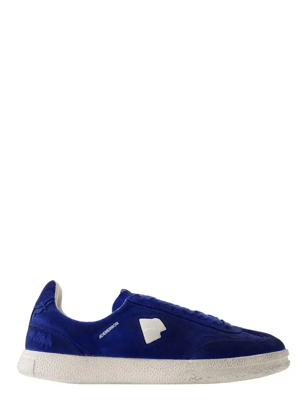ADER ERROR Leather Sneakers - Blue