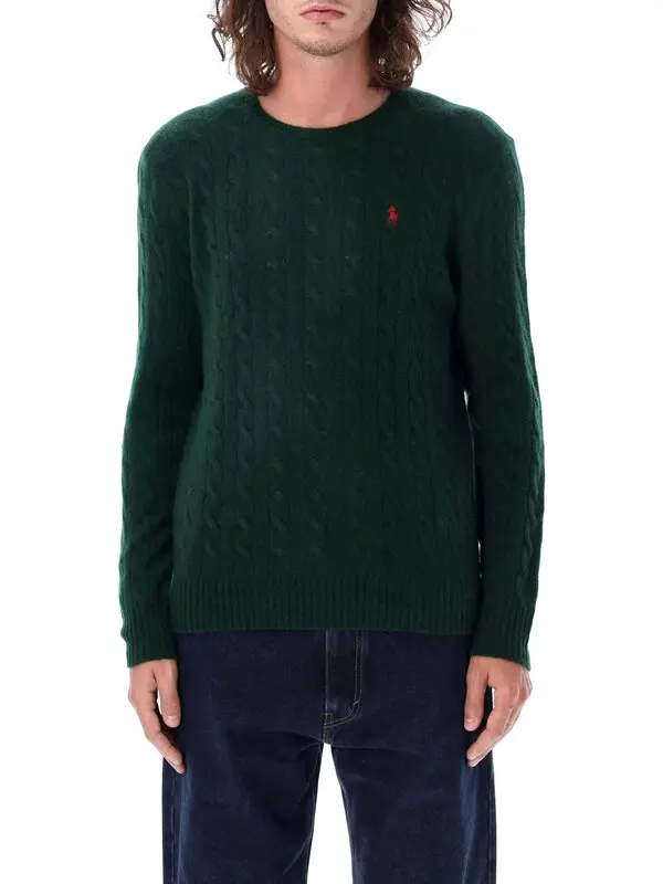 Polo Ralph Lauren Cable-knit Jumper - Moss