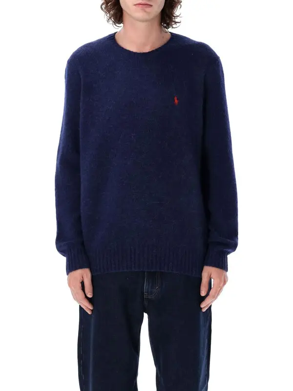 Ralph Lauren Crew Neck Jumper - Brght Navy