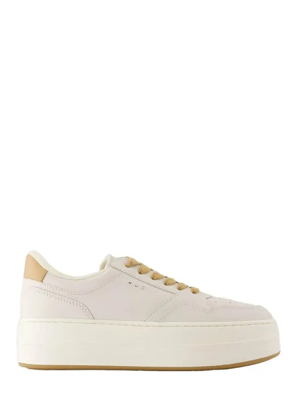 Hogan H670 Leather Sneakers - White