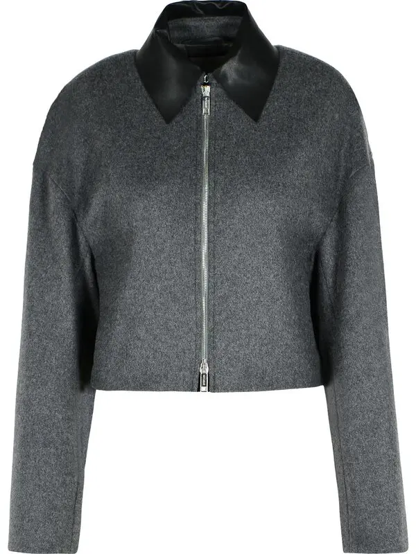 Sportmax Virgin Wool Jacket - Grey