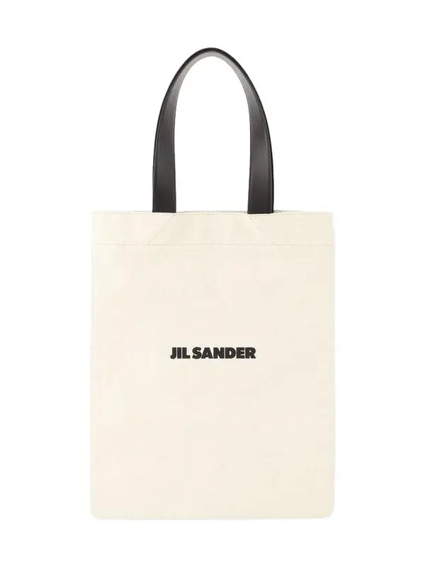 JIL SANDER Book Tote Bag - Beige