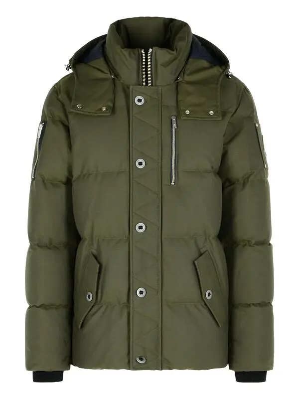 Moose Knuckles Cotton And Nylon Jacket - Green