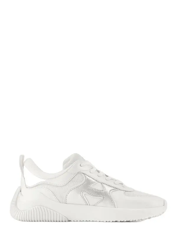 Hogan H597 Leather Sneakers - White