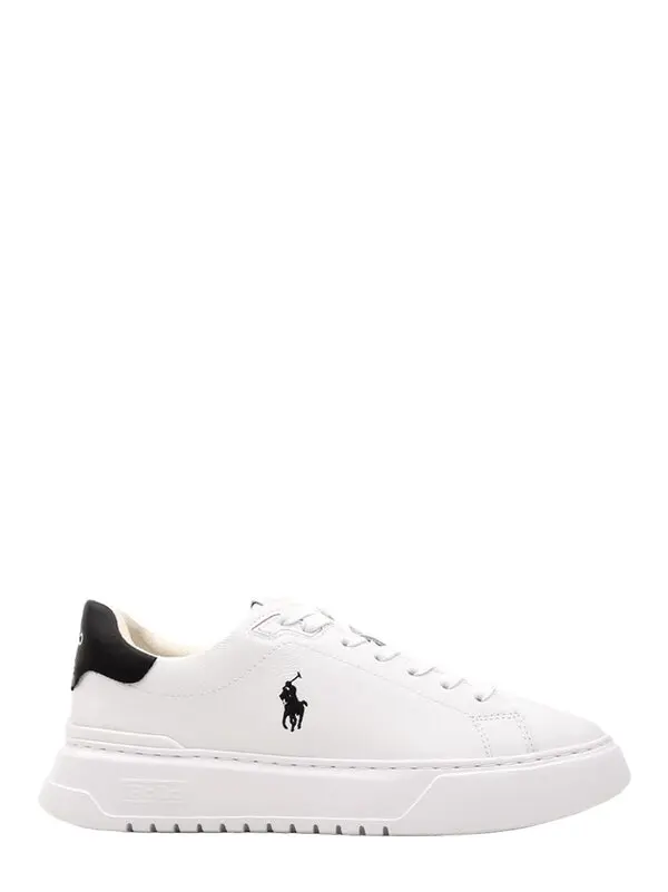 Ralph Lauren Leather Sneakers - White