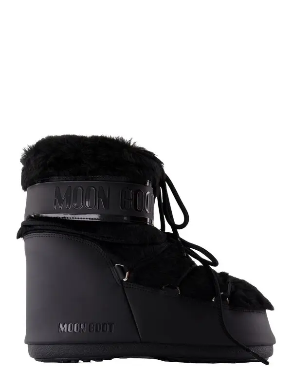 Moon Boot Icon Low Ankle Boots - Black