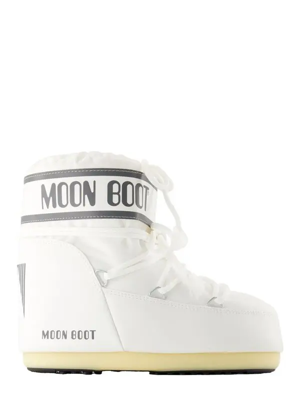 Moon Boot Icon Low Ankle Boots - White