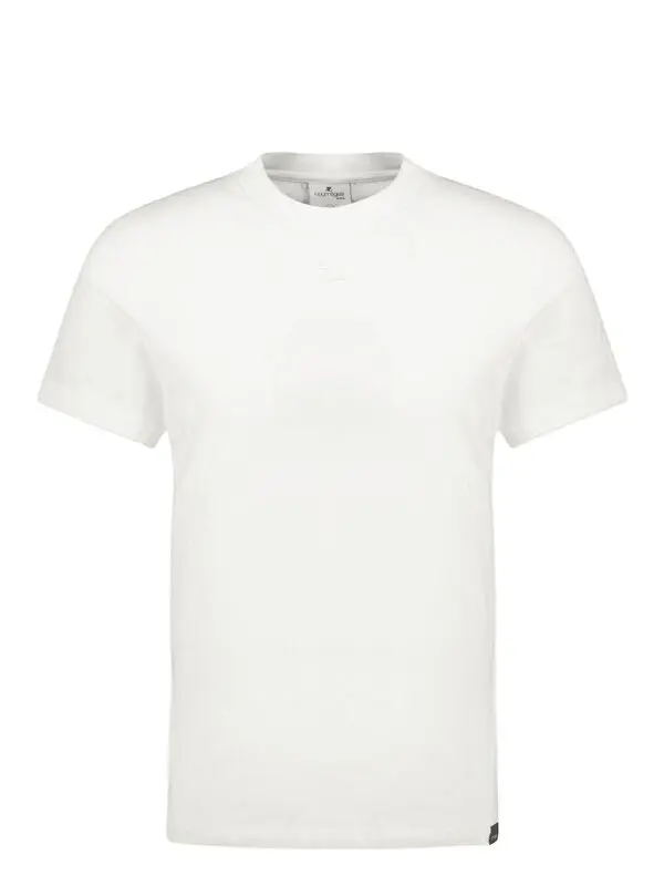COURREGES Ac Straight T-shirt Cotton Heritage - White
