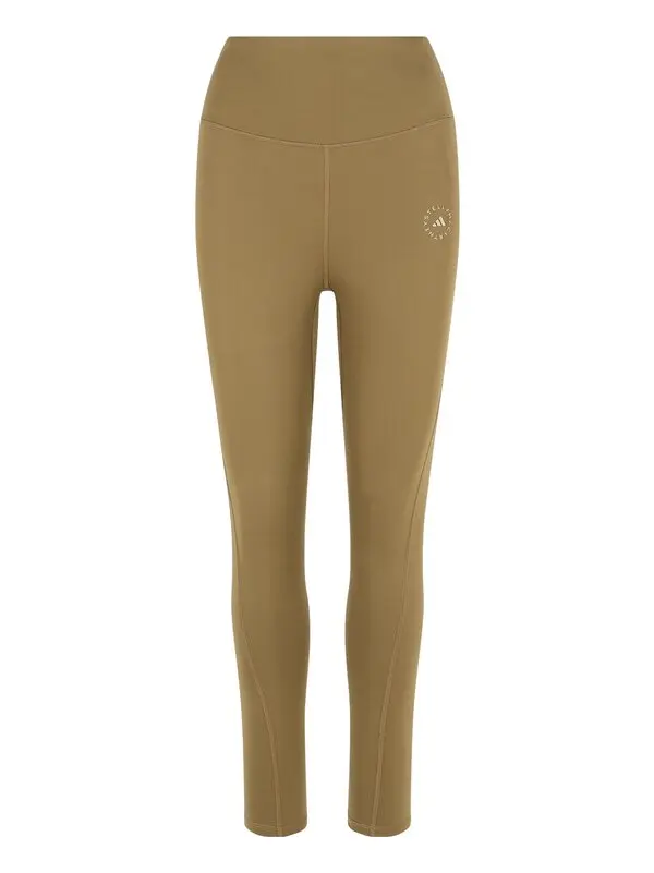 Adidas By Stella McCartney Army Polyester Blend Leggings - Brown