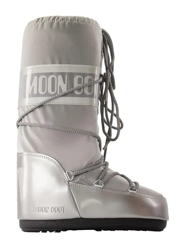 Moon Boot Icon Glance Boots - Silver