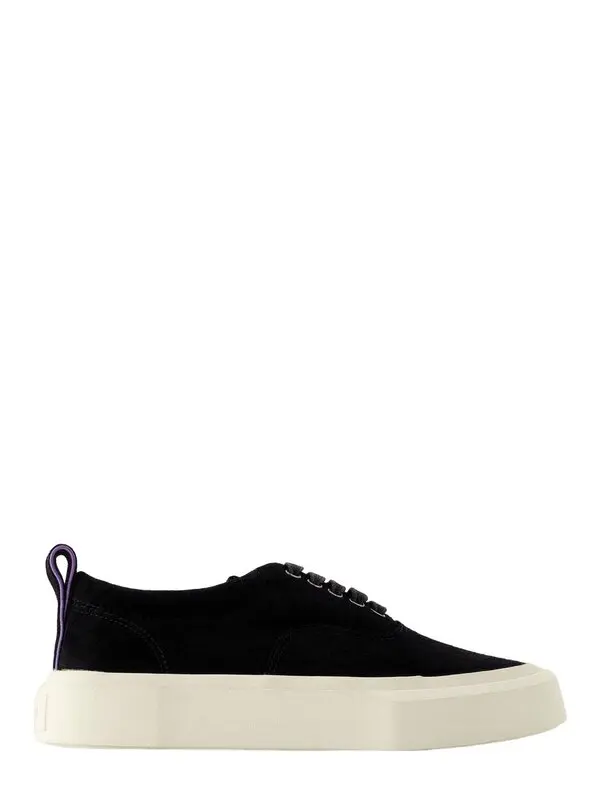 Eytys Mother Ii Suede Sneakers - Black