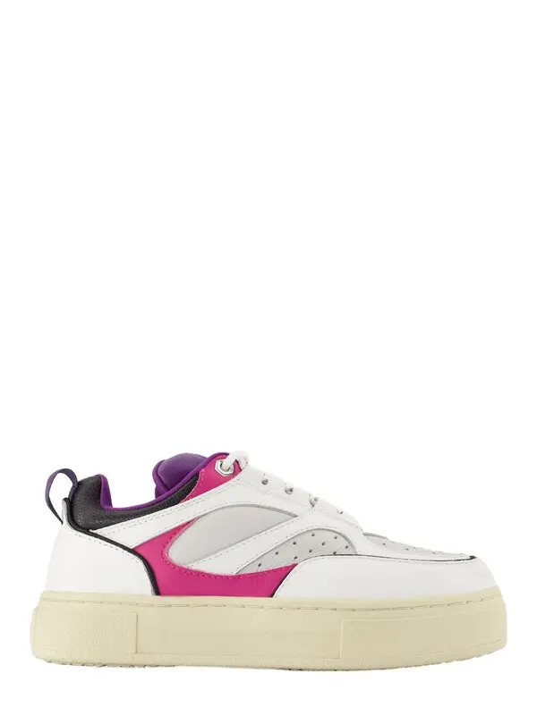 Eytys Sidney Leather Sneakers - White