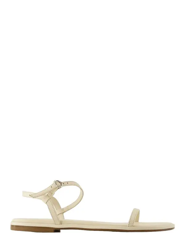 AeydĒ Nettie Leather Sandals - White