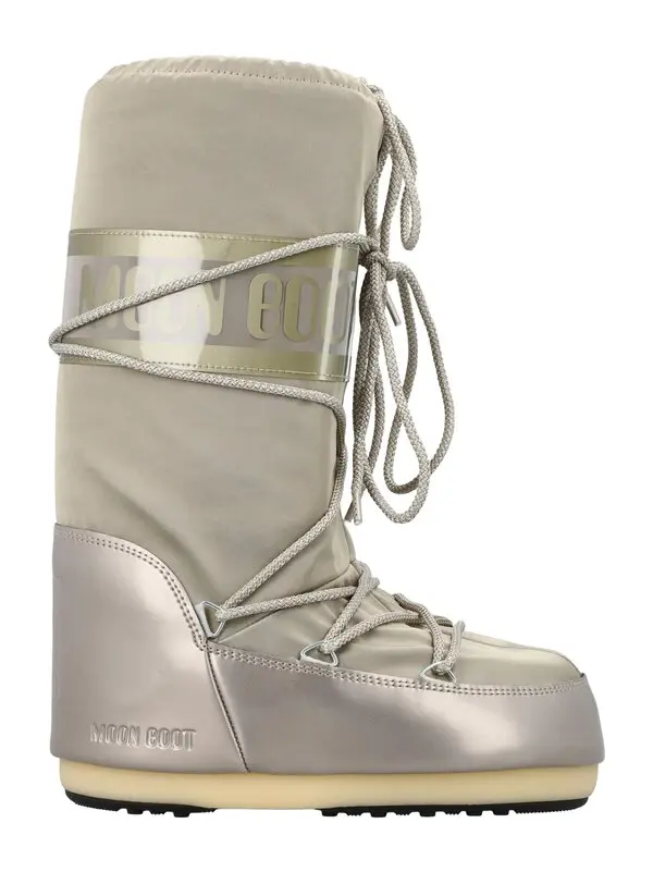 Moon Boot Icon Glance Boots - Platinum