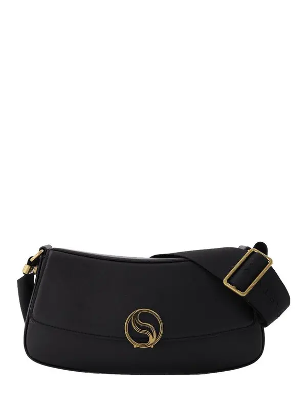 Stella McCartney S Wave Small Hobo Bag - Black