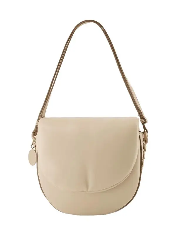 Stella McCartney M Flap Puffy Alter Mat Bag - Beige