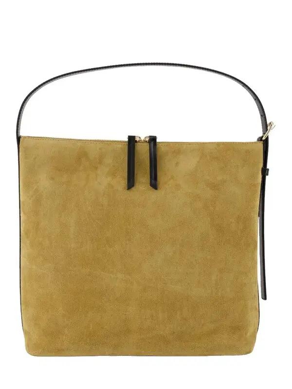 A.p.c. Vera Leather Shoulder Bag - Beige