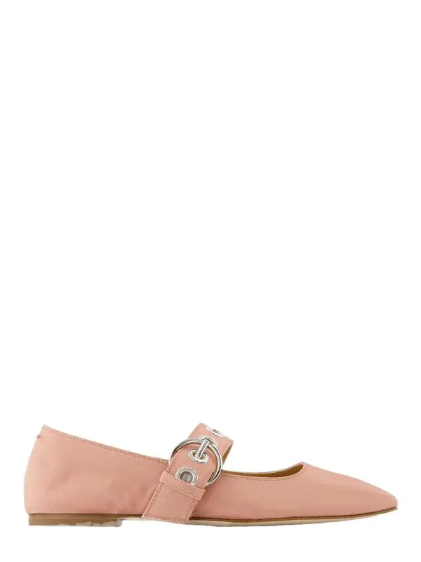 AeydĒ Uma Eyelet Ballerinas - Pink