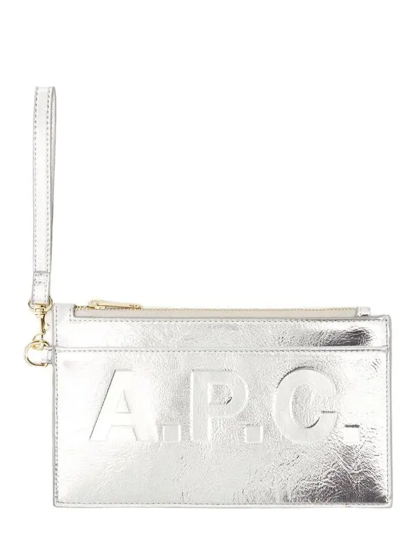A.p.c. Market Clutch - Silver