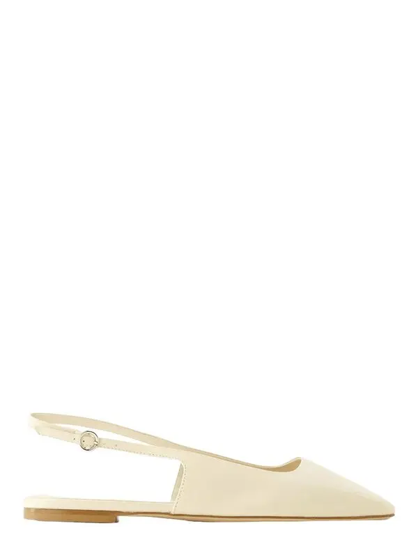 AeydĒ Liya Leather Sandals - White