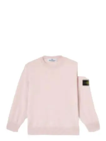 Stone Island Long Sleeve Crewneck - Beige