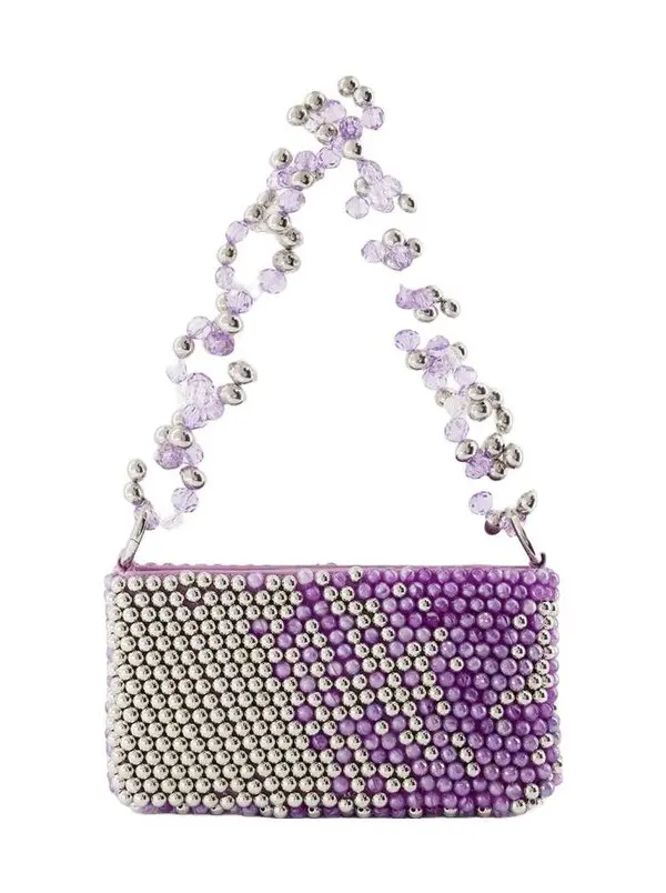 Germanier Beaded Hobo Bag - Multicolor