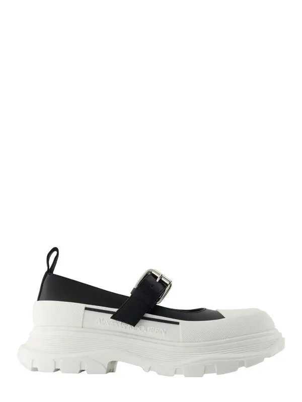 Alexander McQueen Tread Slick Mary Jane - Black