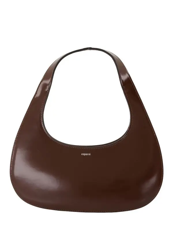 Coperni Leather Baguette Bag - Brown
