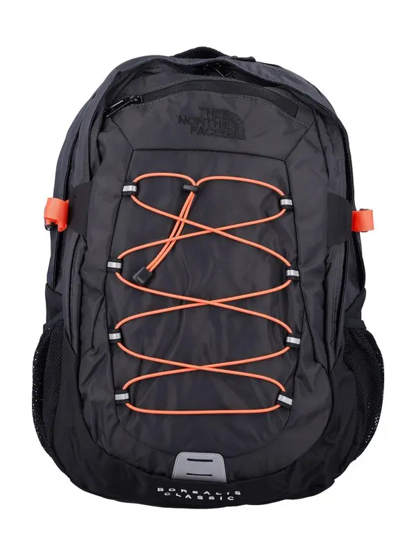 The North Face Borealis Classic Backpack - Dk Grey Orange