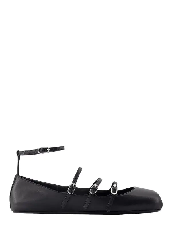Alexander McQueen Cage Ballerinas - Black