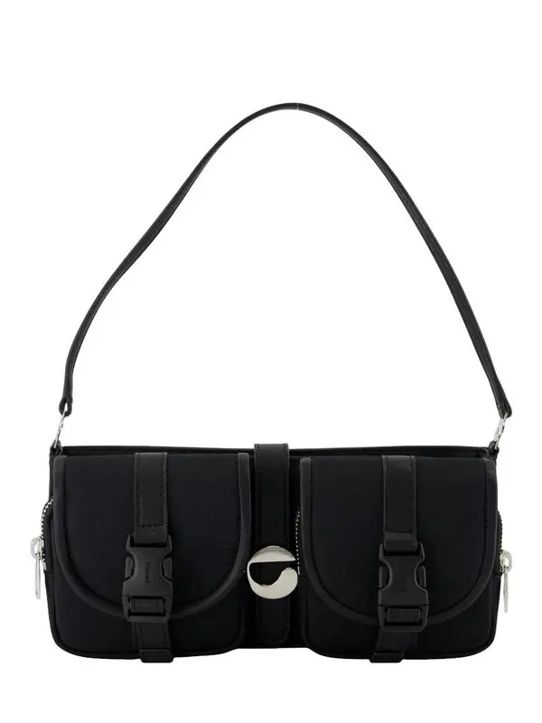 Coperni Cargo Synthetic Purse - Black